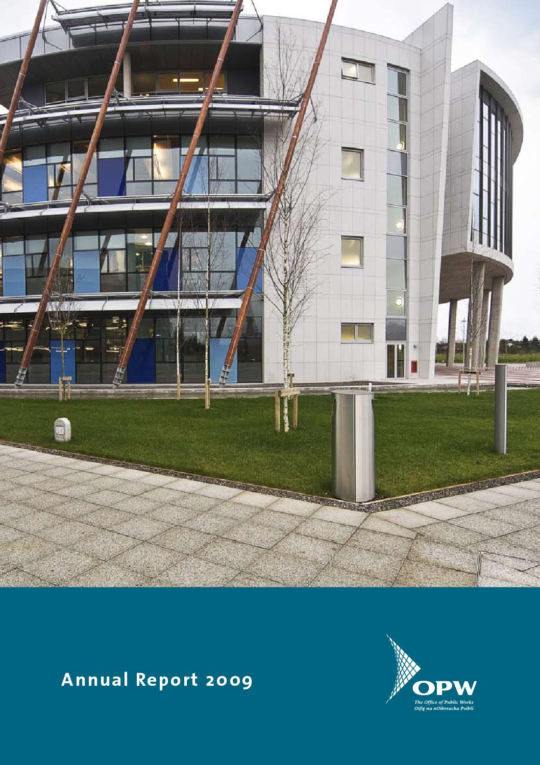 OPW Annual Report 2009 by Office of Public Works - Issuu