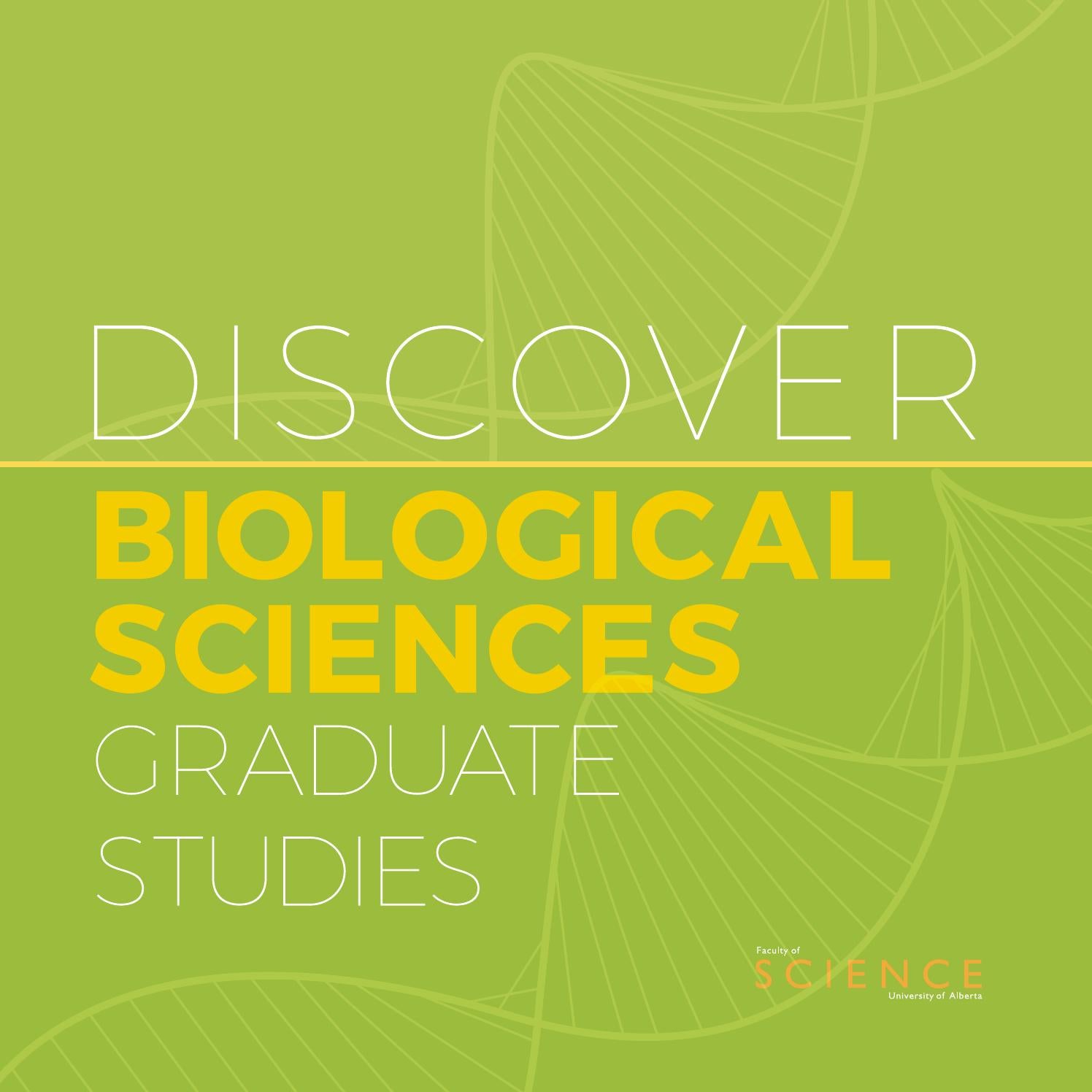 Biological Sciences - Graduate by University of Alberta Faculty of ...
