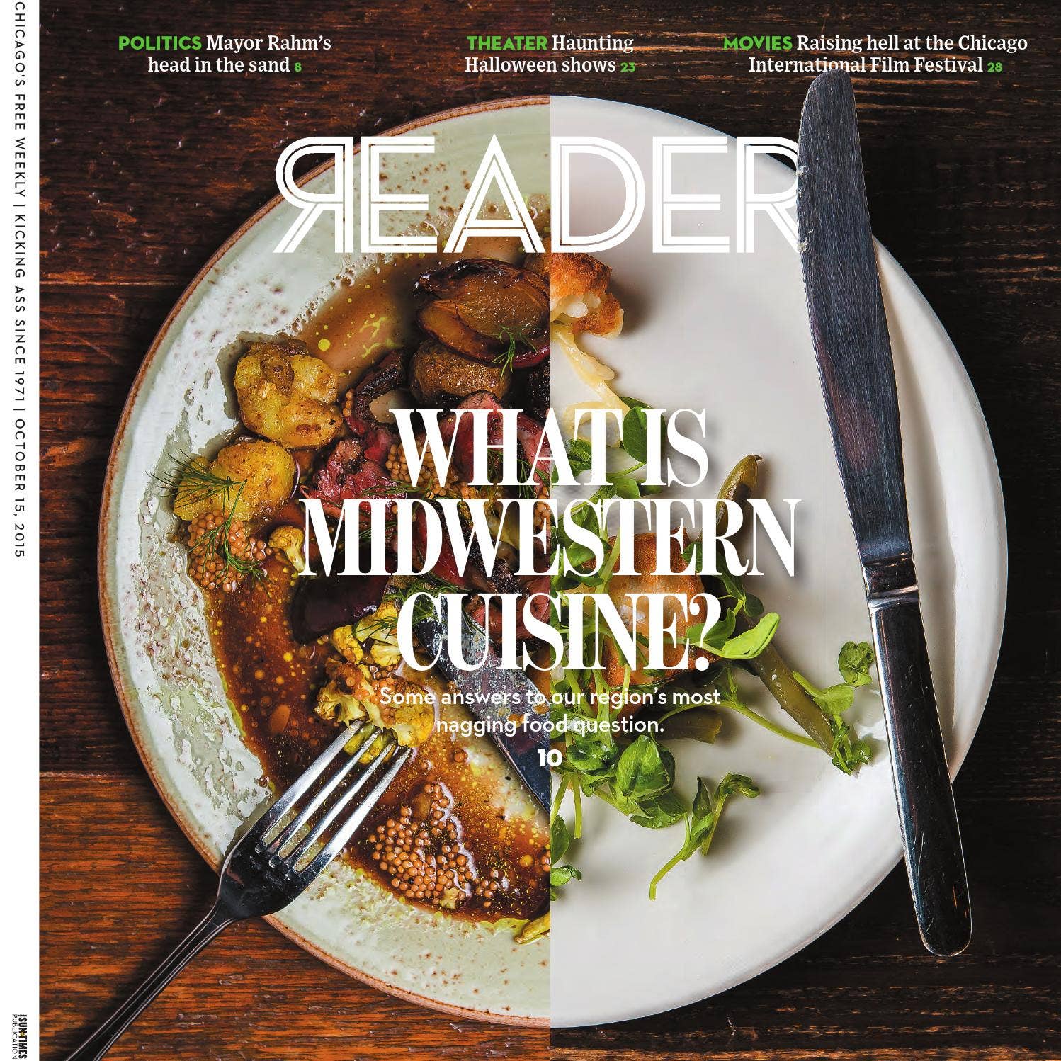 Chicago Reader: print issue of October 15, 2015 (Volume 45, Number 3 ...