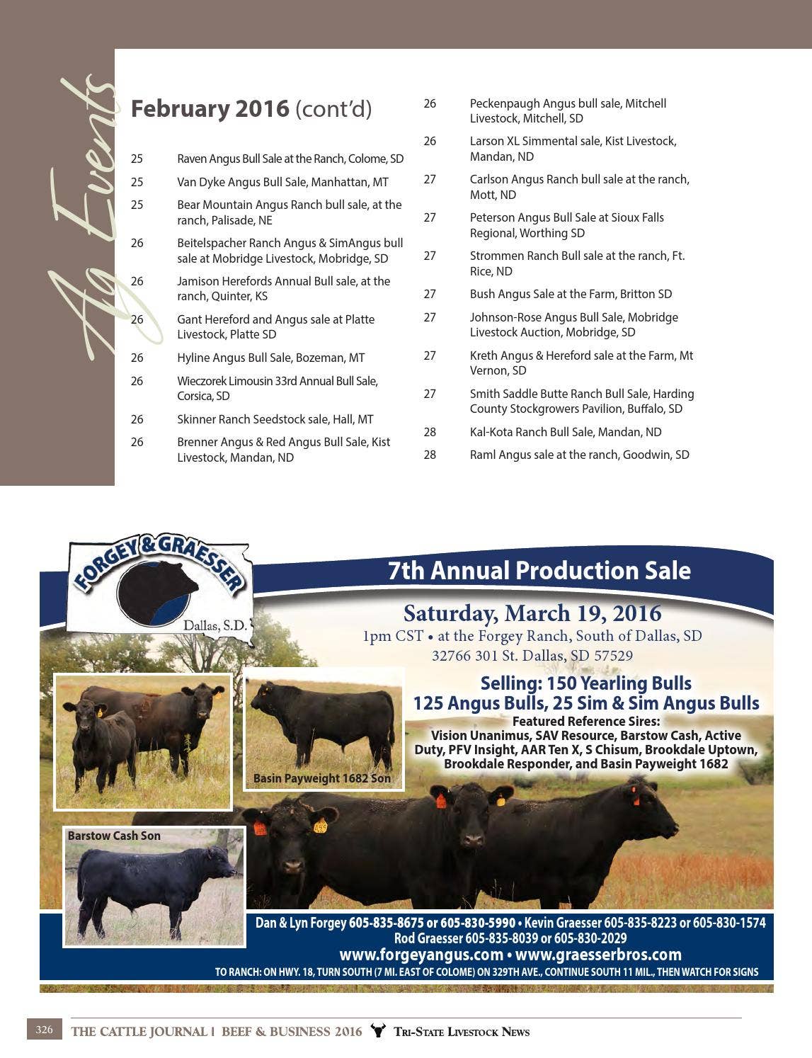 2016 Cattle Journal -- Beef & Business by Tri-State Livestock News ...