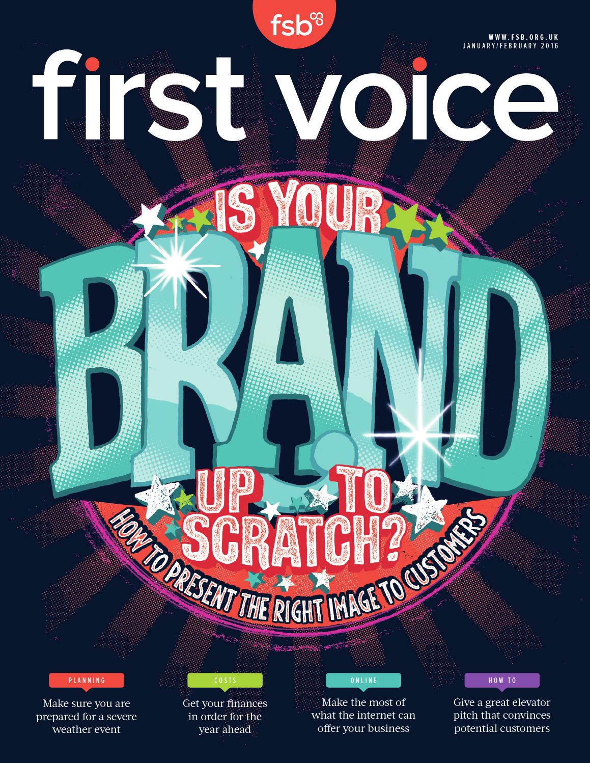 First Voice Jan/Feb 16 by Redactive Media Group - Issuu