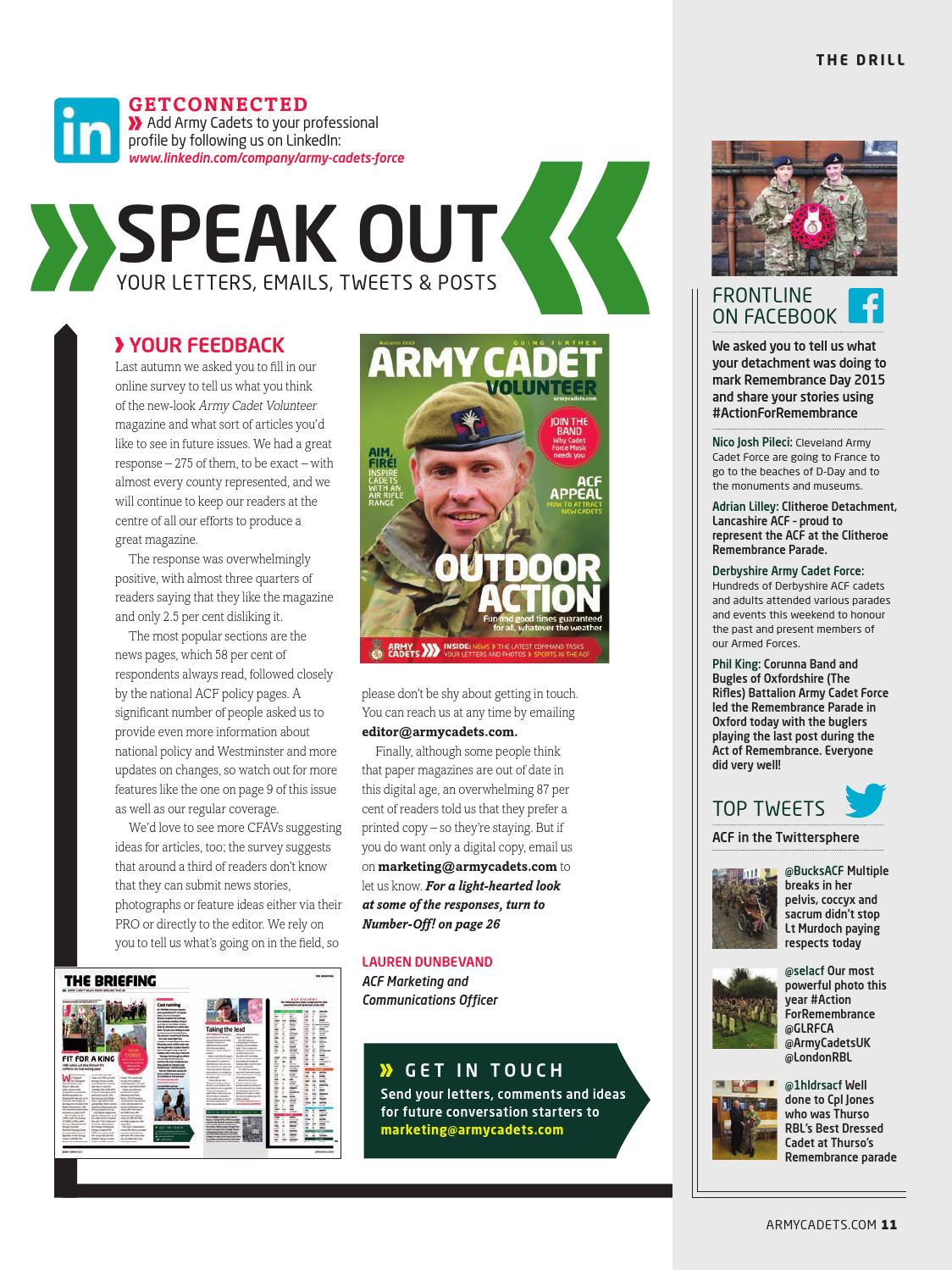 Army Cadet Magazine winter 2015-16 by Army Cadets - Issuu