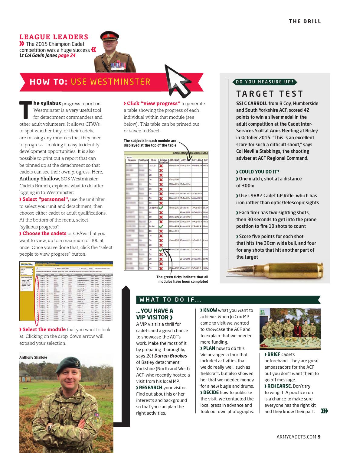Army Cadet Magazine winter 2015-16 by Army Cadets - Issuu
