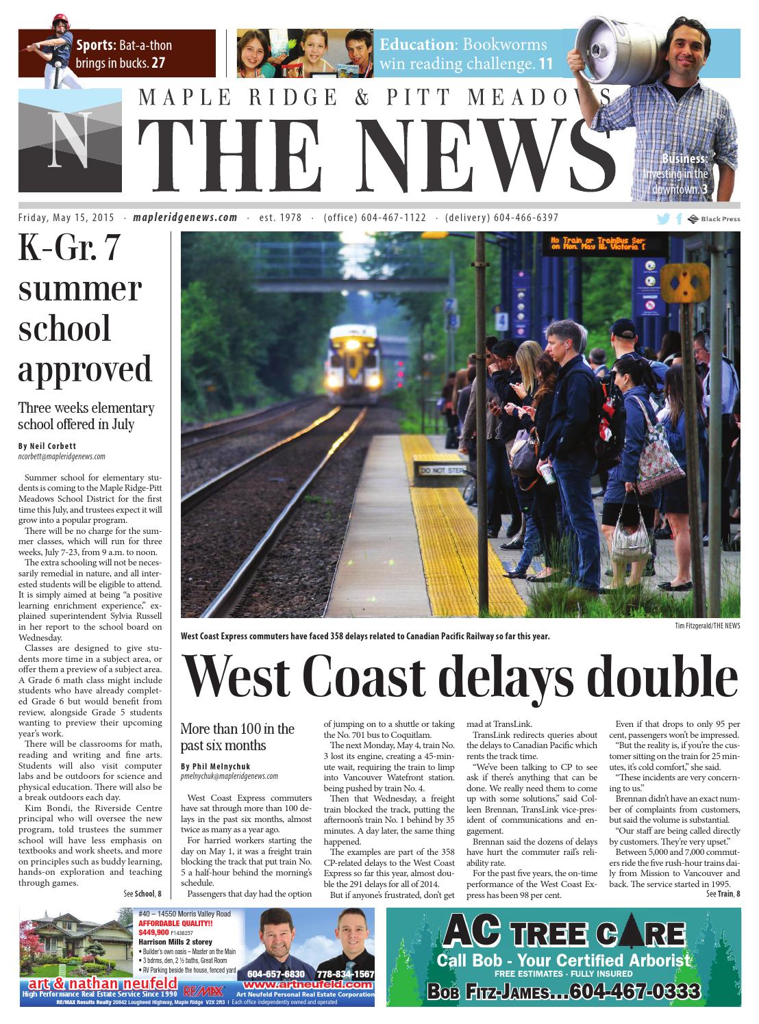 Maple Ridge News, May 15, 2015 by Black Press Media Group - Issuu