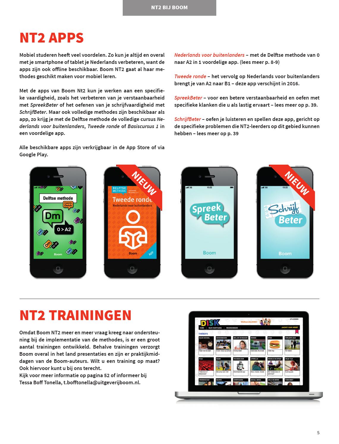 Boom NT2 catalogus 2016 by Boom uitgevers Amsterdam - Issuu
