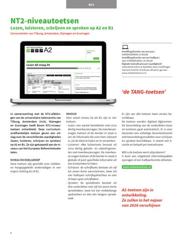 Boom NT2 catalogus 2016 by Boom uitgevers - Issuu