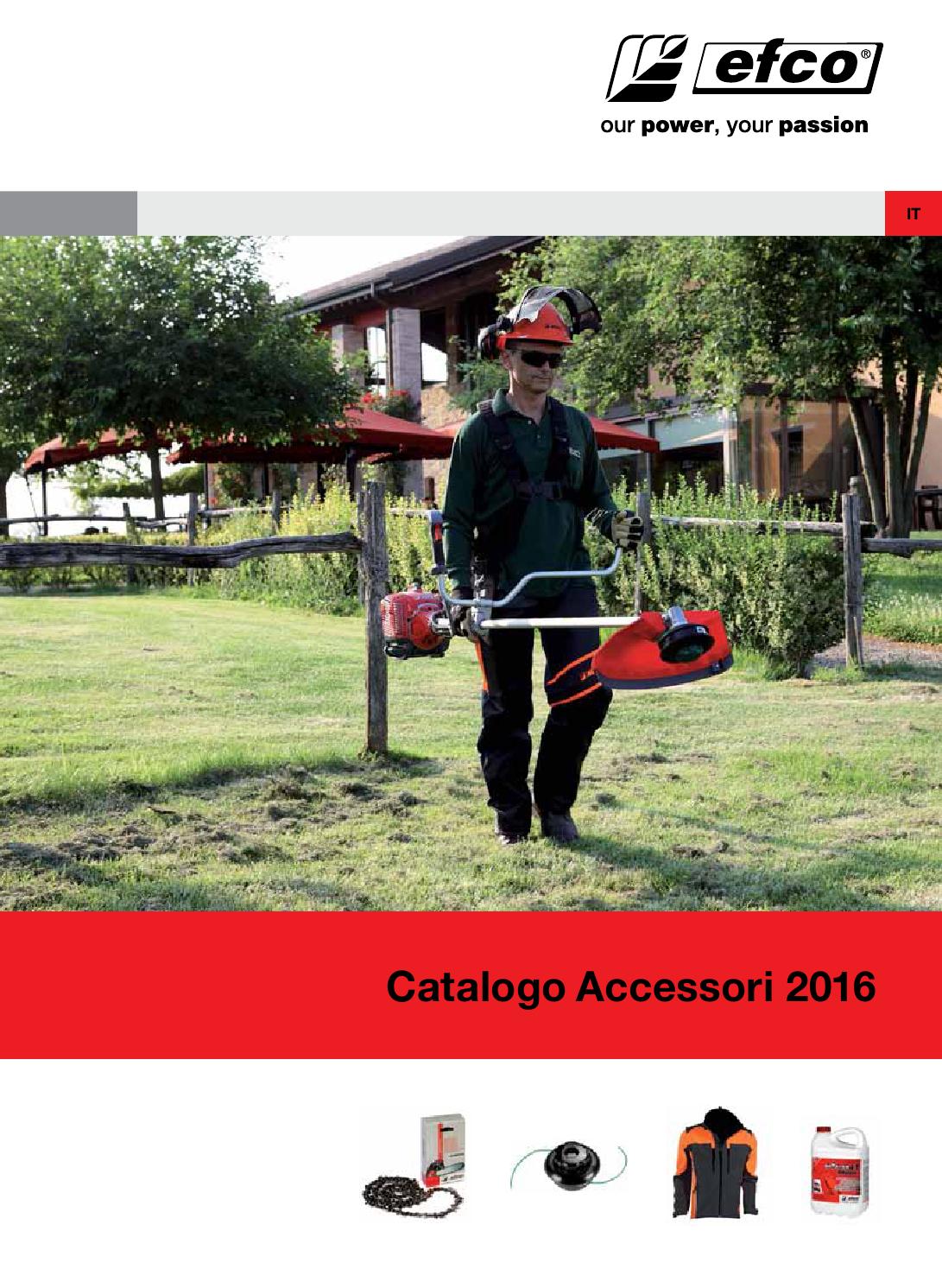 Efco - Catalogo Accessori 2016 by Emak Spa - Issuu