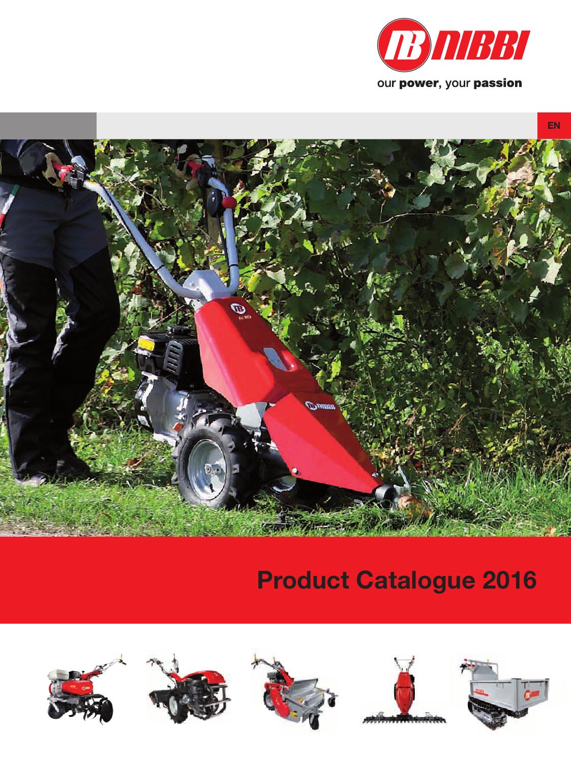 Nibbi - Product Catalogue 2016 by Emak Spa - Issuu