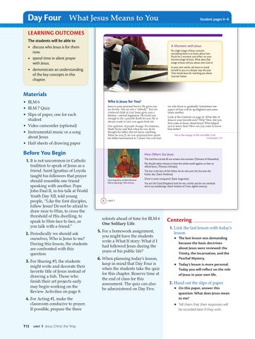 Christ Our Life 2016 Grade 7 Teacher School Edition by Loyola Press - Issuu