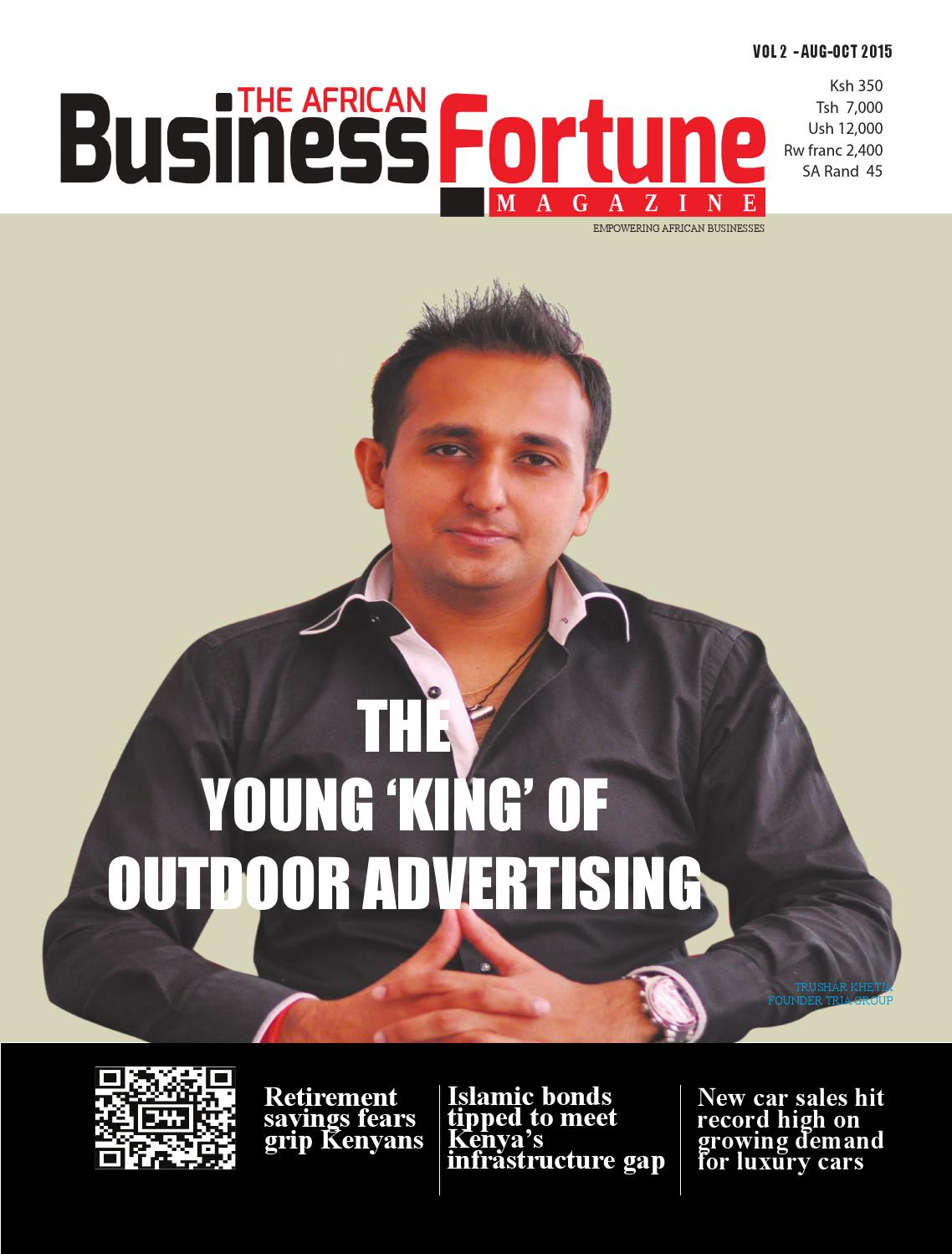 The african business fortune magazine aug-oct 2015 by Afritech Media ...