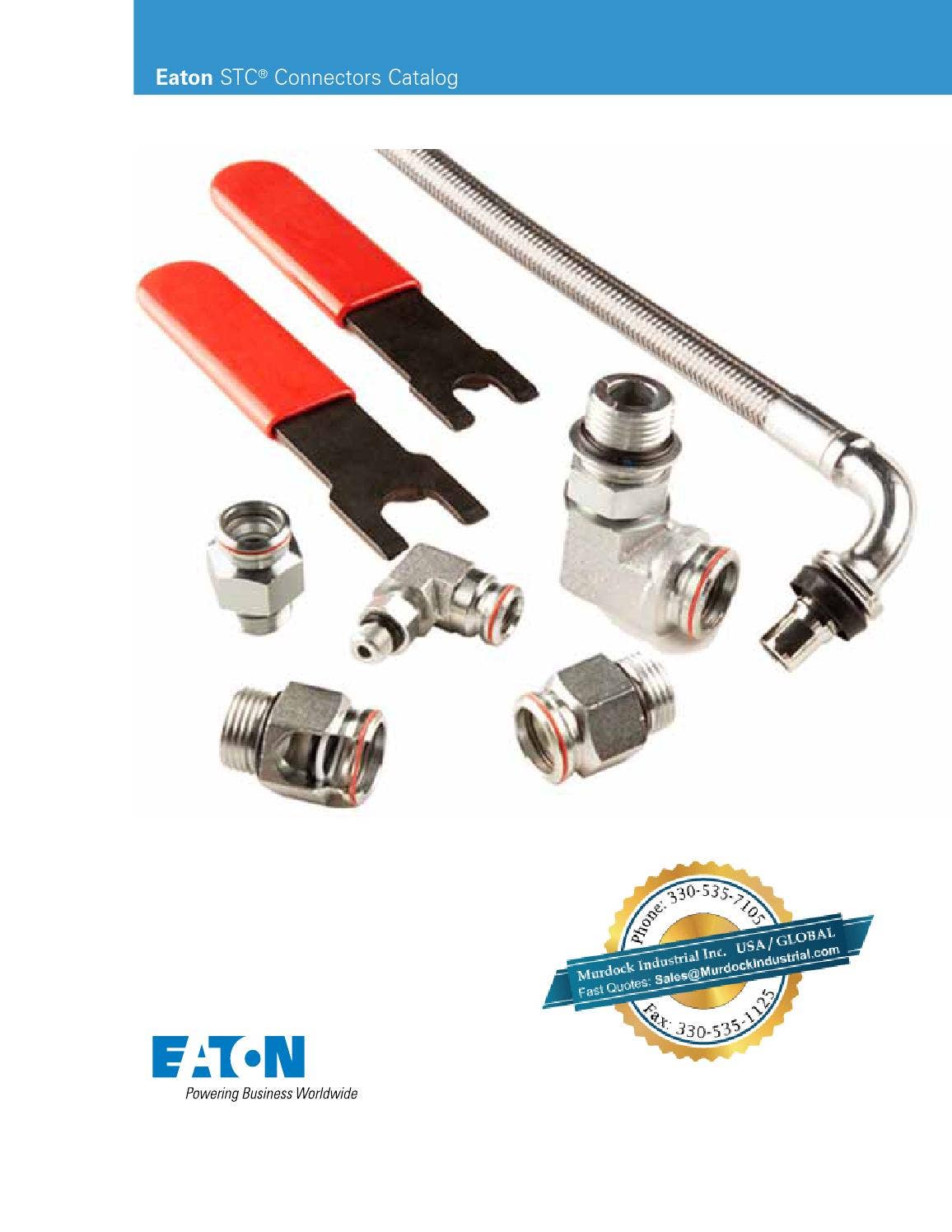 Eaton aeroquip catalog stc connectors snap to connect john deere ...