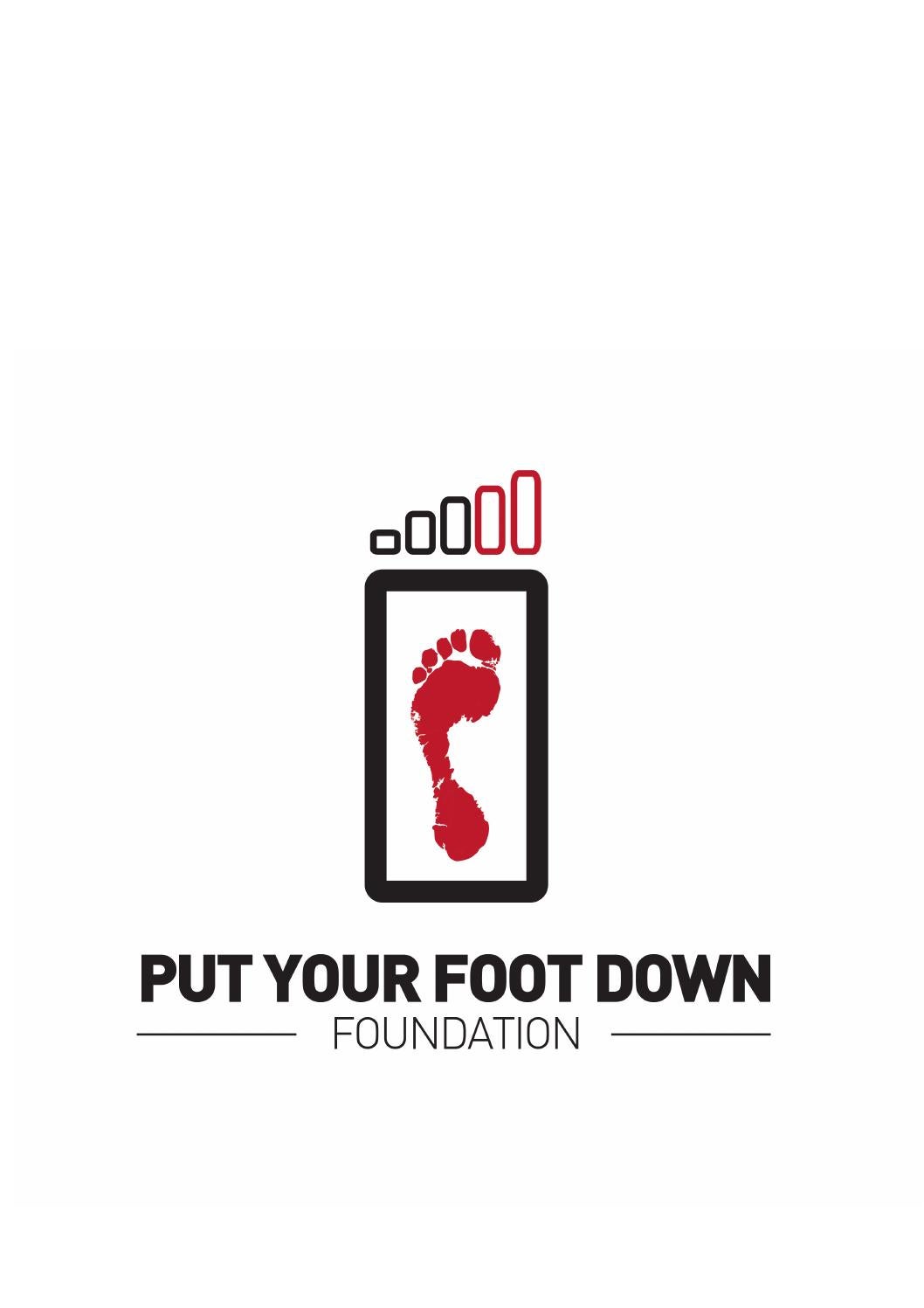 PUT YOUR FOOT DOWN Brochure by Elrie Visser - Issuu