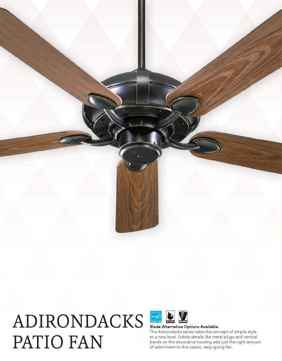 Quorum ceiling fans 2016 patio fans by Pinhook Branding LLC - Issuu