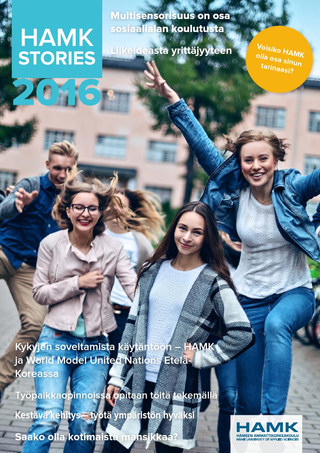 HAMK Stories 2016 | HAMKin koulutustarjonta 2016 by Häme University of ...