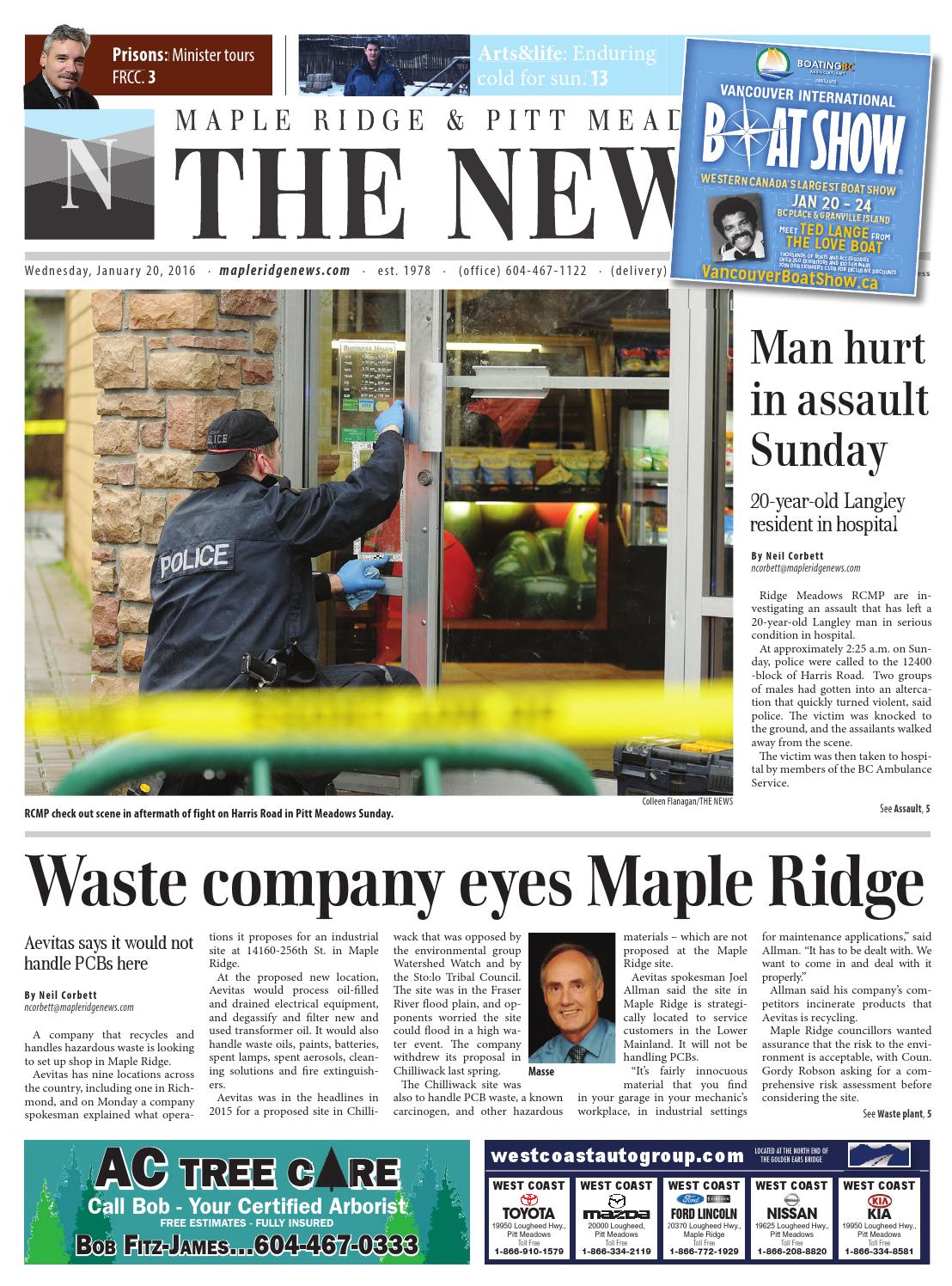 Maple Ridge News, January 20, 2016 by Black Press Media Group - Issuu
