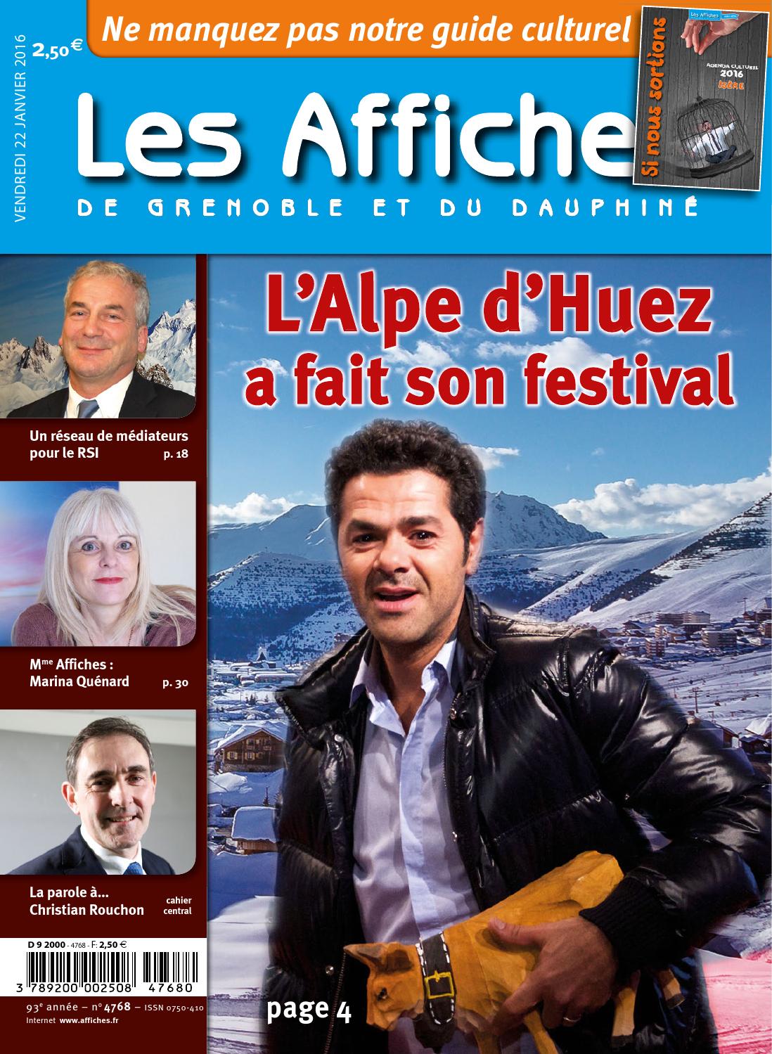 Vente aux enchères - Les Affiches de Grenoble et du Dauphiné 22 janvier ...