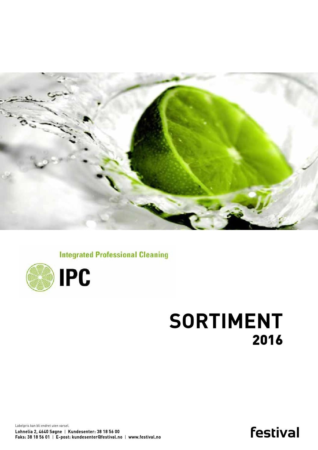 IPC Foma Festival Sortiment 2016 by Festival AS - Issuu