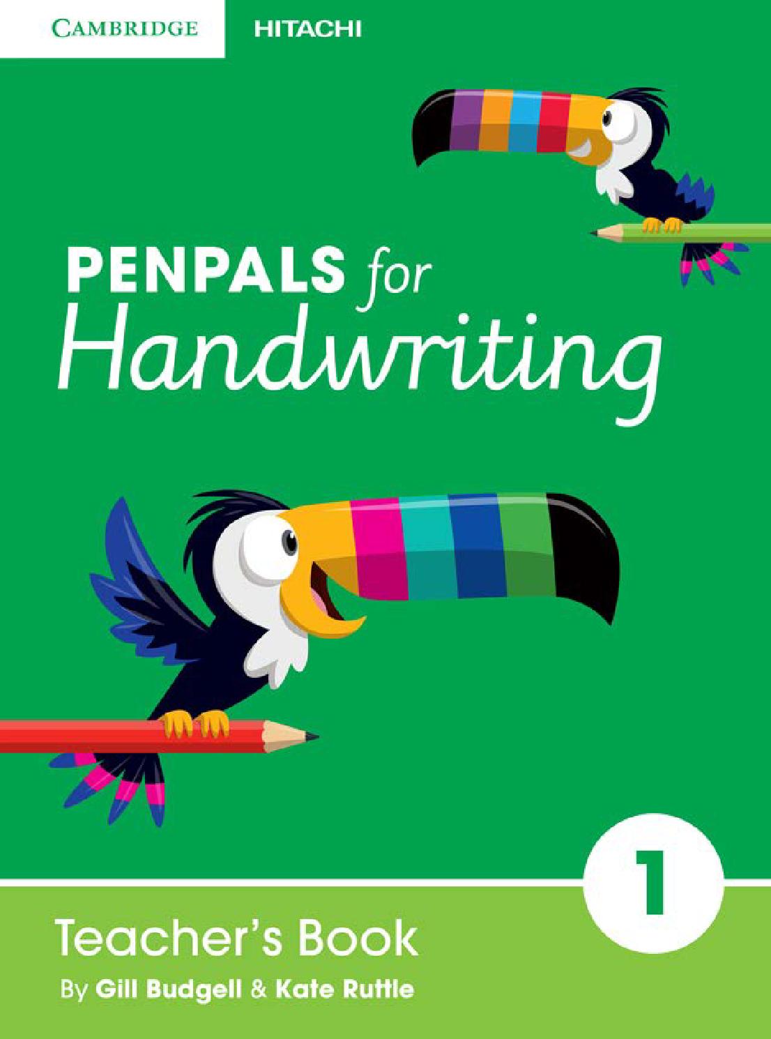 Preview Penpals for Handwriting: Teacher's Book 1 by Cambridge ...