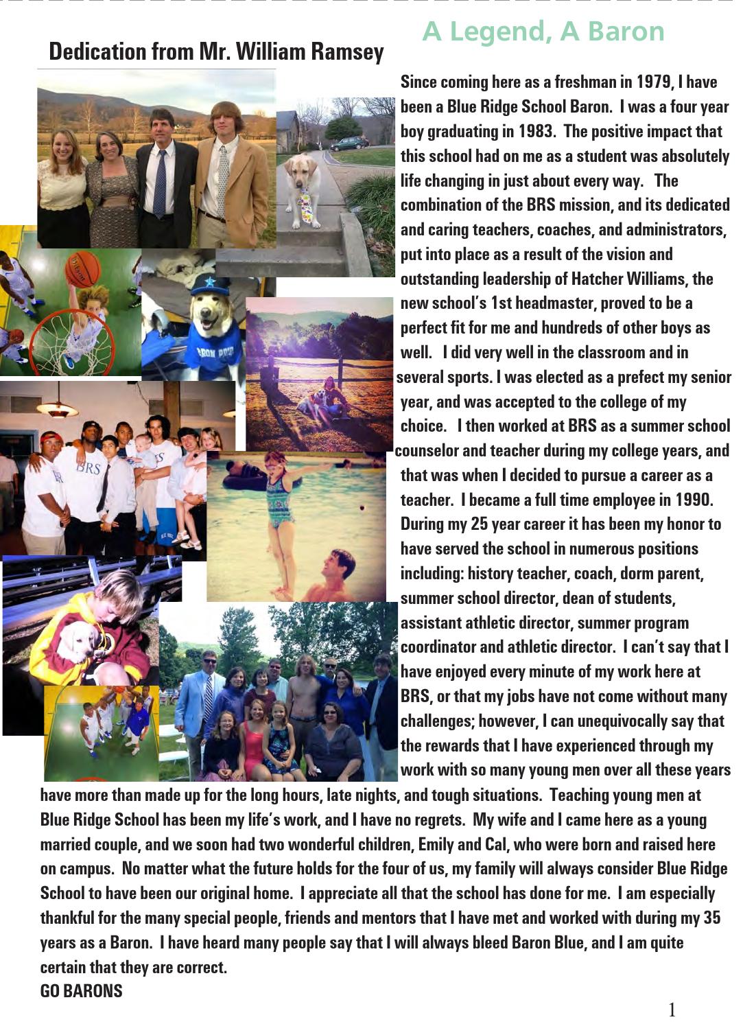 2014-2015 Blue Ridge School Yearbook by Blue Ridge School - Issuu