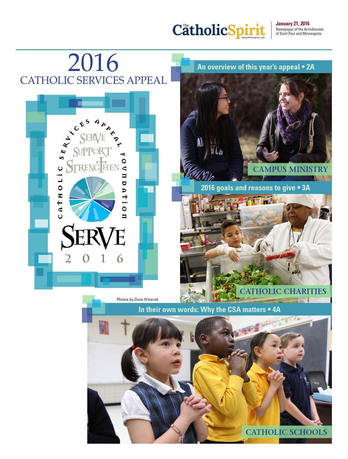 2016 Catholic Services Appeal by The Catholic Spirit Publishing Co. - Issuu