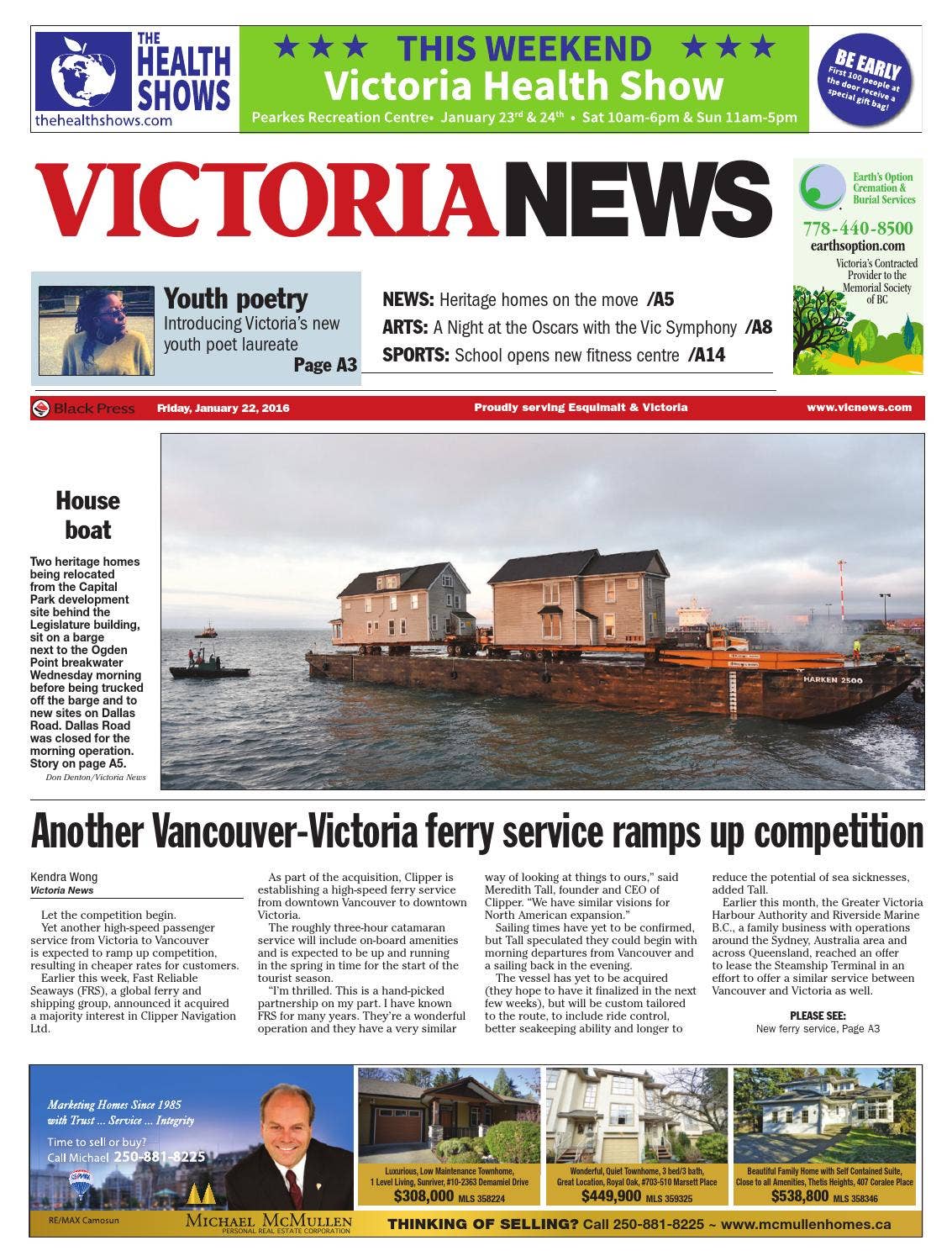 Victoria News, January 22, 2016 by Black Press Media Group - Issuu