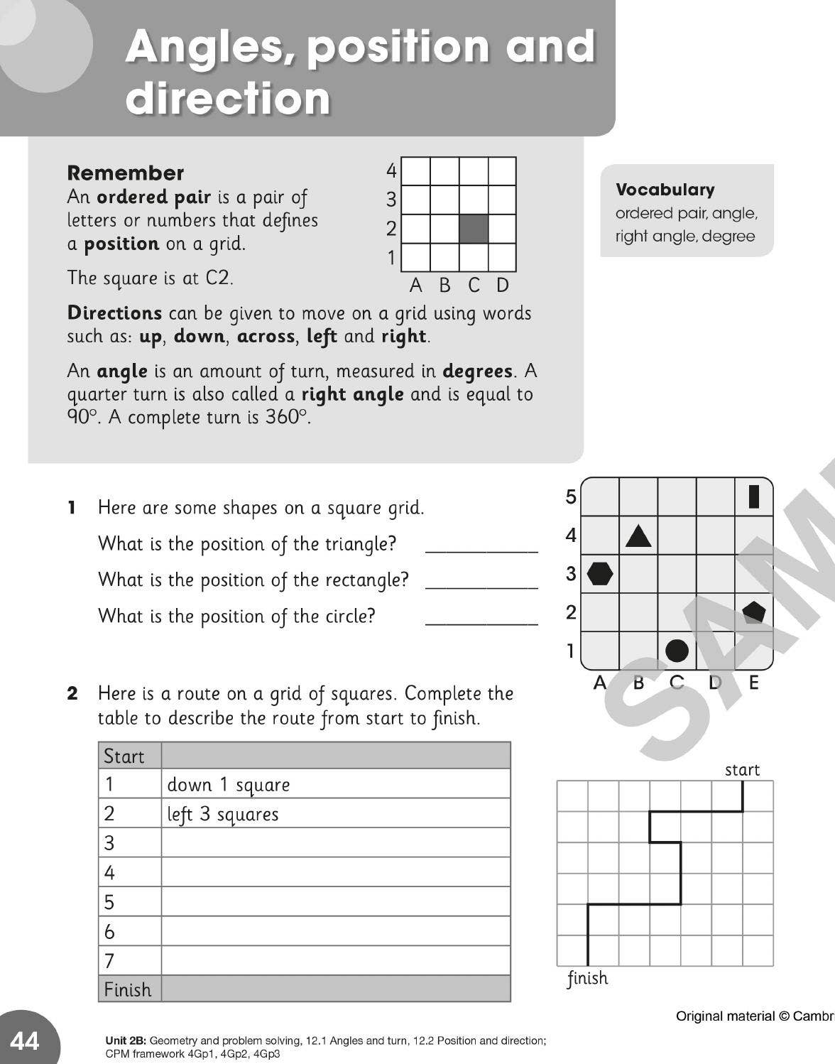 Preview Cambridge Primary Mathematics Skills Builder 4 by Cambridge ...