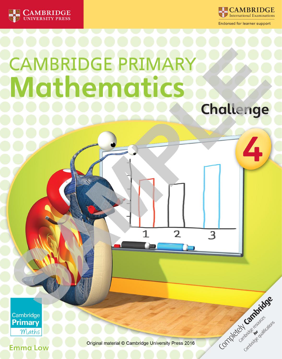 Preview Cambridge Primary Mathematics Challenge 4 by Cambridge ...
