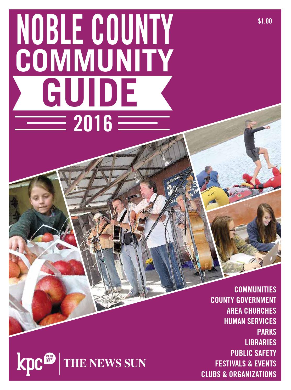 Noble County Community Guide 2016 by KPC Media Group - Issuu