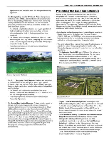 Quick Facts on Everglades Restoration Progress by South Florida Water ...