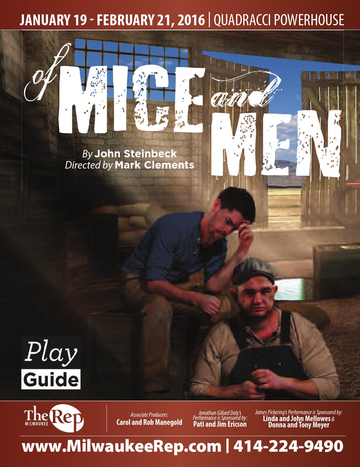 "Of Mice and Men" Play Guide by Milwaukee Rep - Issuu