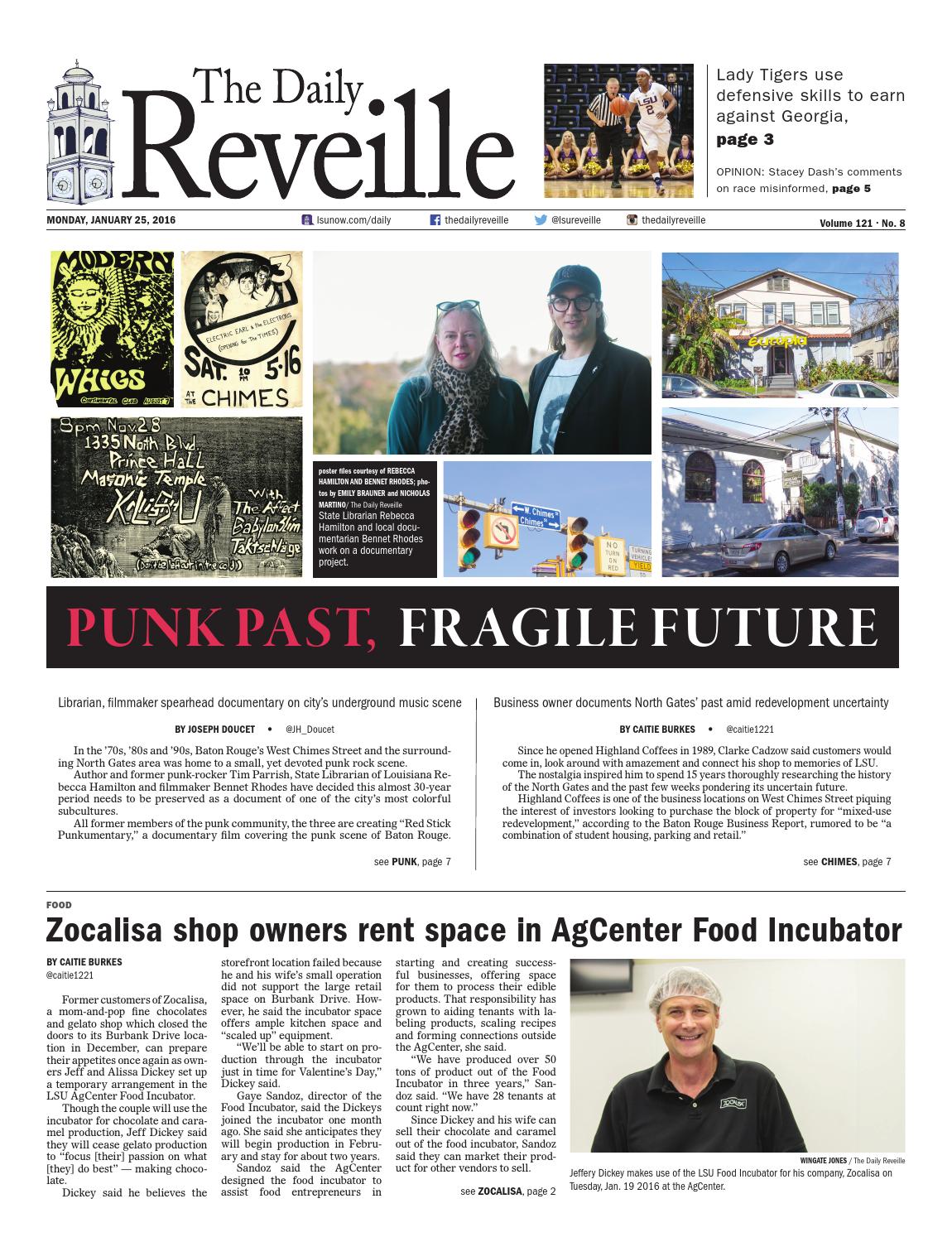 The Daily Reveille 1-25-16 by Reveille - Issuu