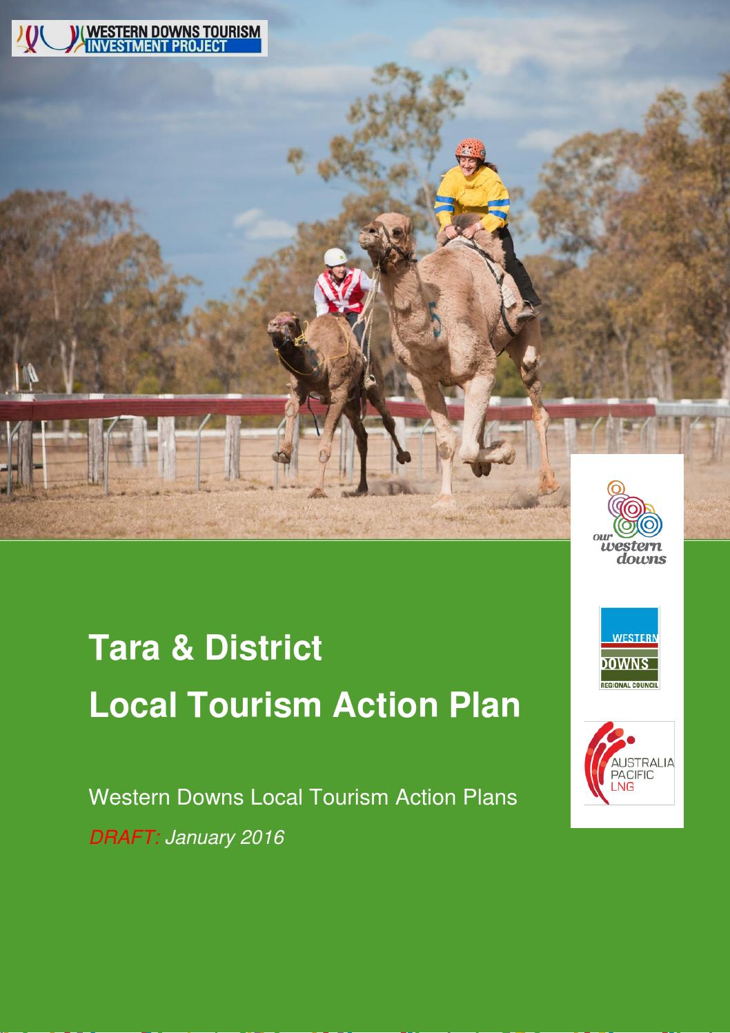 Tara Local Tourism Action Plan - Draft by Western Downs Queensland - Issuu