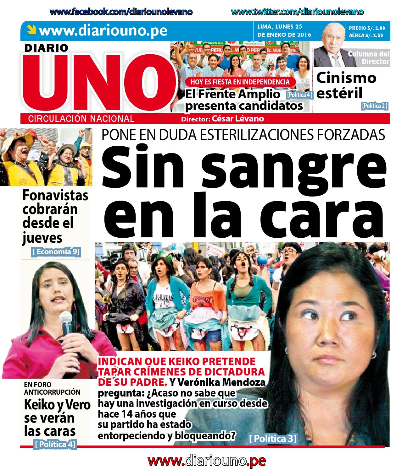 Diario UNO - 25 Enero 2016 by Diario UNO - Issuu