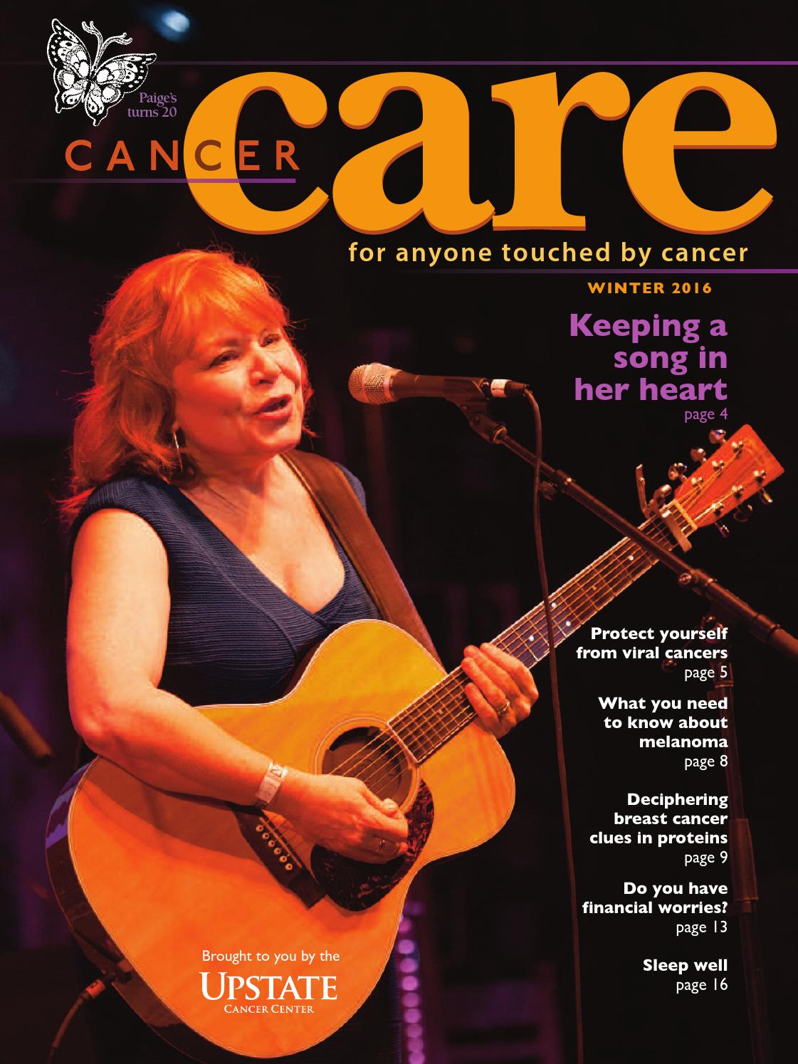 Cancer Care winter 2016 by Upstate Medical University - Issuu