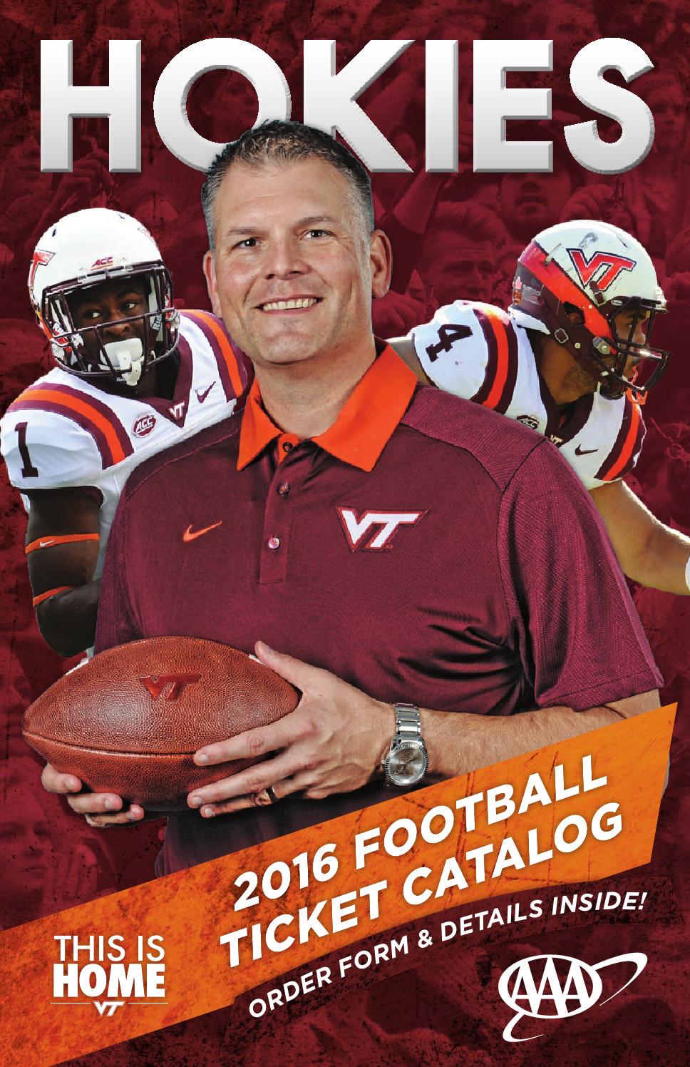 2016 Football Ticket Catalog by Virginia Tech Athletics - Issuu