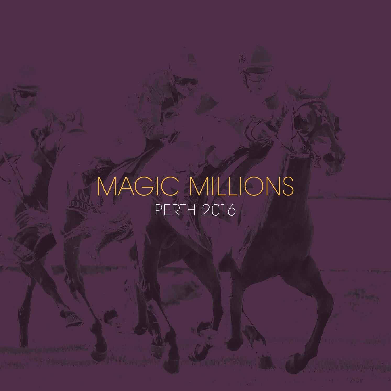 Magic Millions Perth 2016 by Magic Millions - Issuu