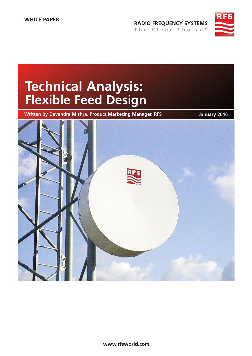 RFS Flexible Feed Design by Radio Frequency Systems - Issuu