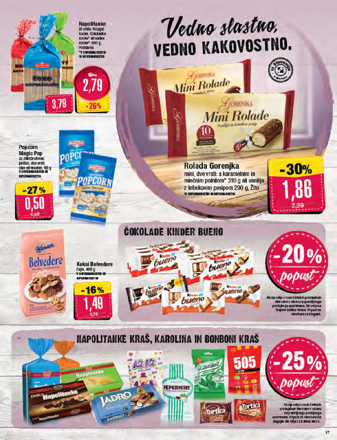 Akcijski katalog Mercator 28 1 3 2 2016 by Vsikatalogi.si - Issuu