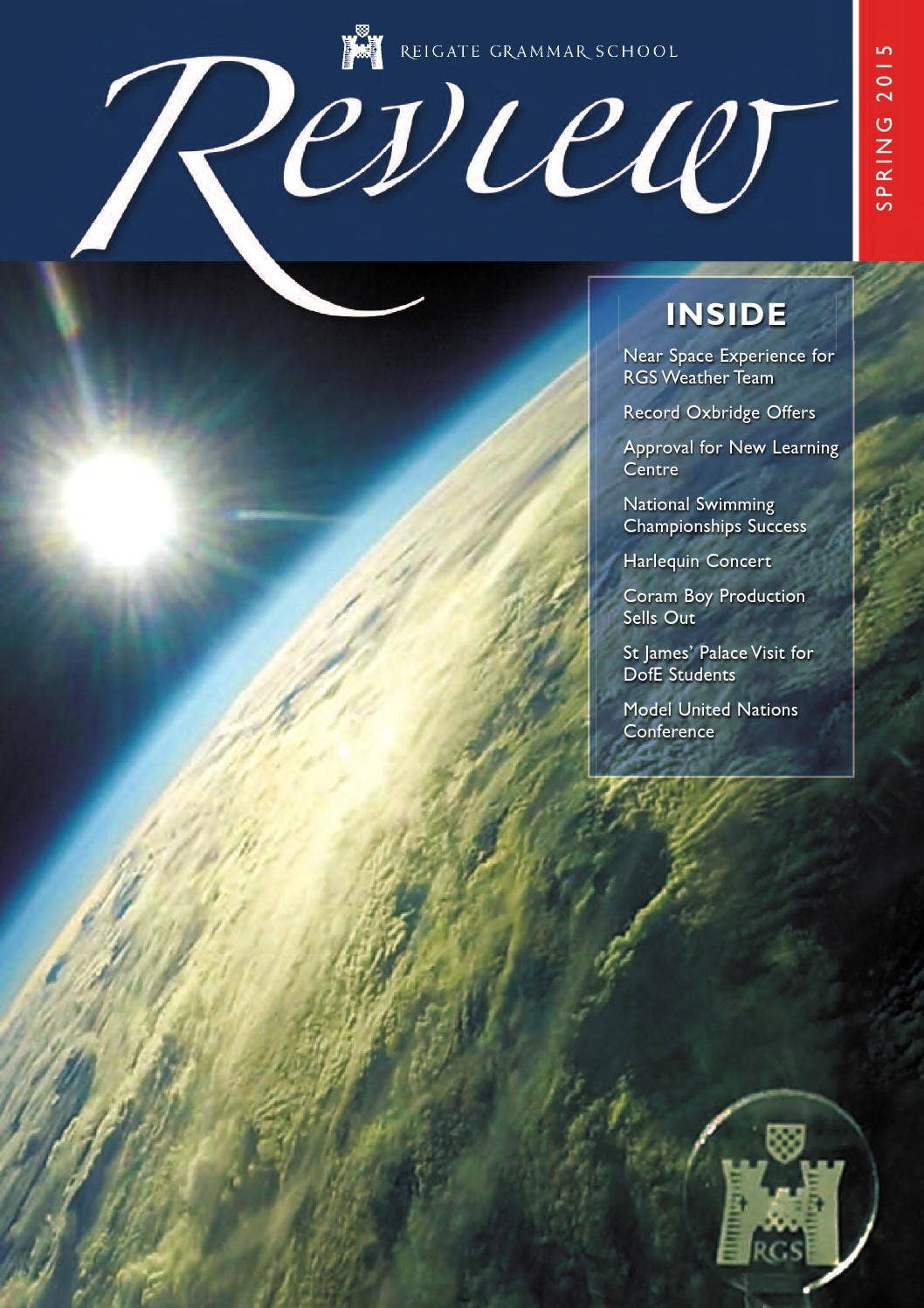 RGS Review Spring 2015 by RGS - Issuu