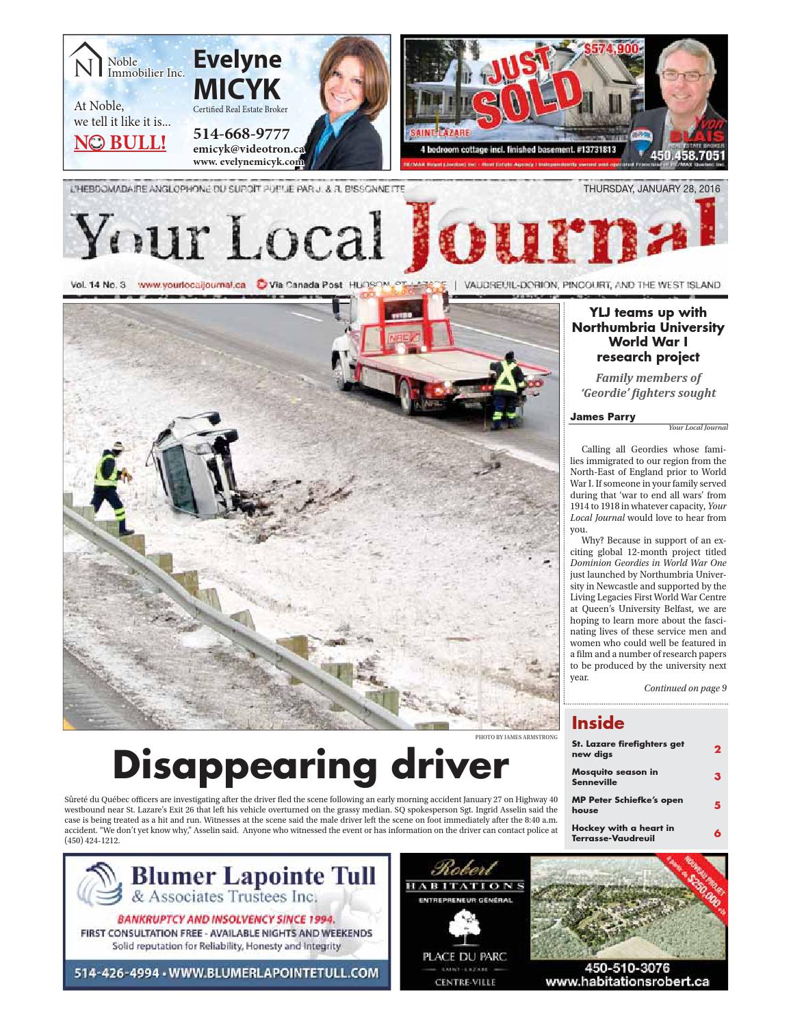 Your Local Journal - Jan. 28, 2016 by Your Local Journal - Issuu