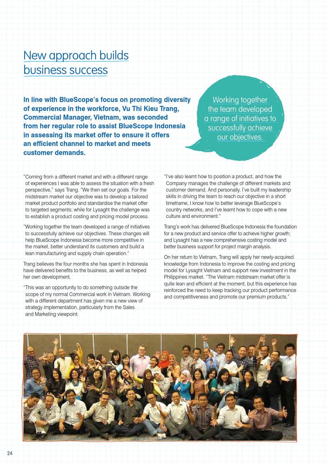 BlueScope People Report 2015 by BlueScope - Issuu