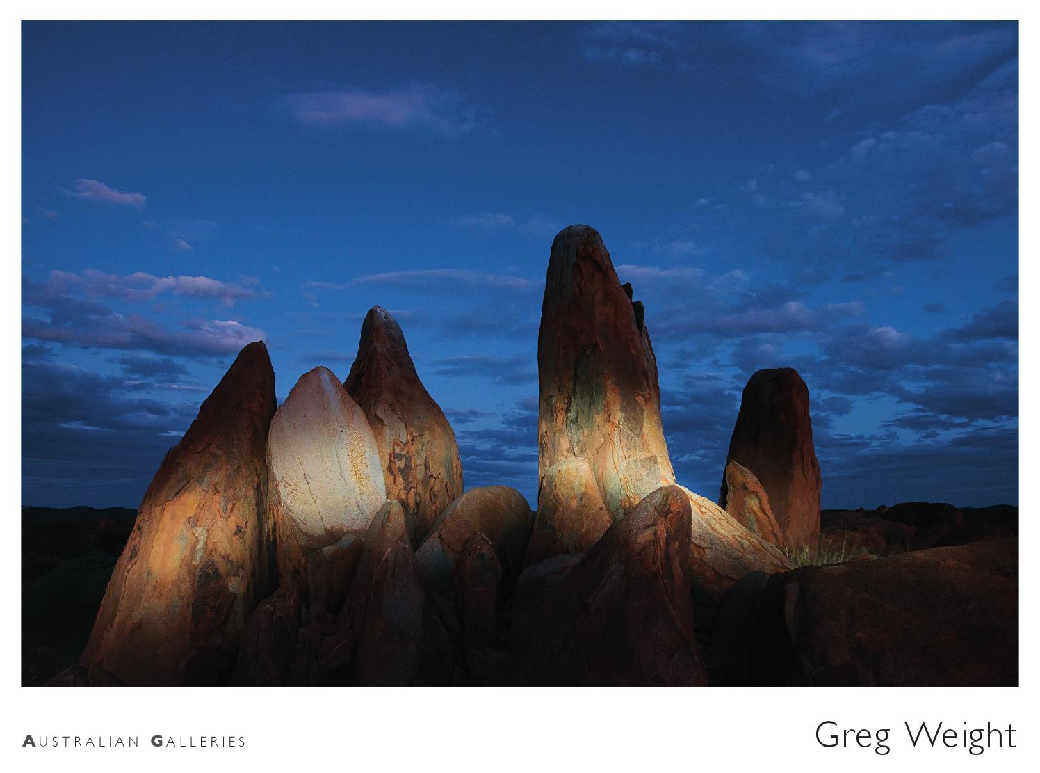 Greg Weight 2016 by Australian Galleries - Issuu