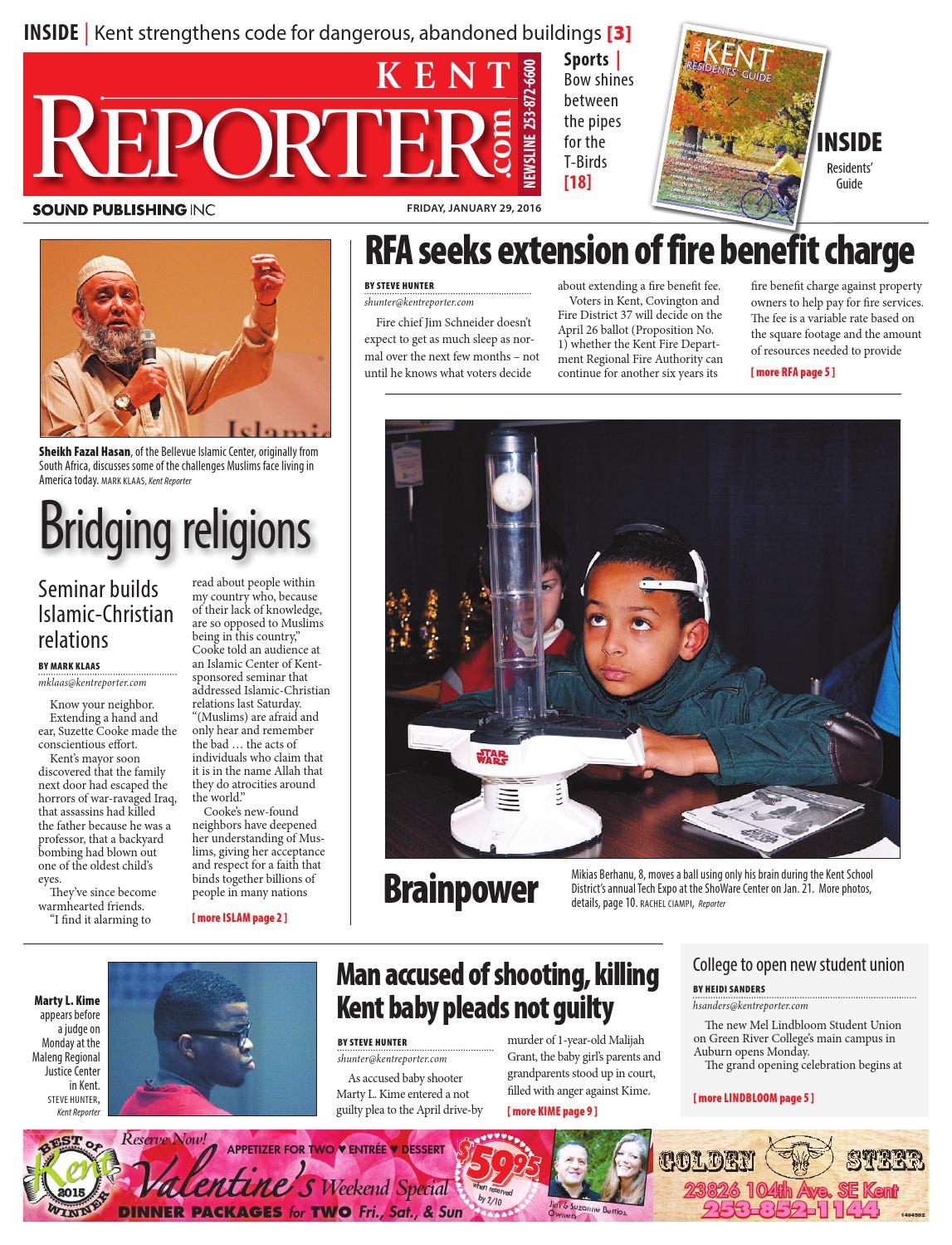 Kent Reporter, January 29, 2016 by Sound Publishing - Issuu