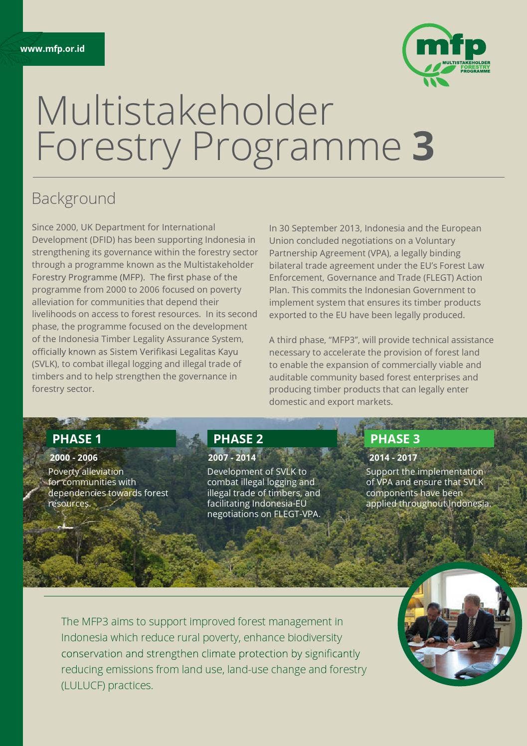 MFP3 Profile by Multistakeholder Forestry Programme - Issuu