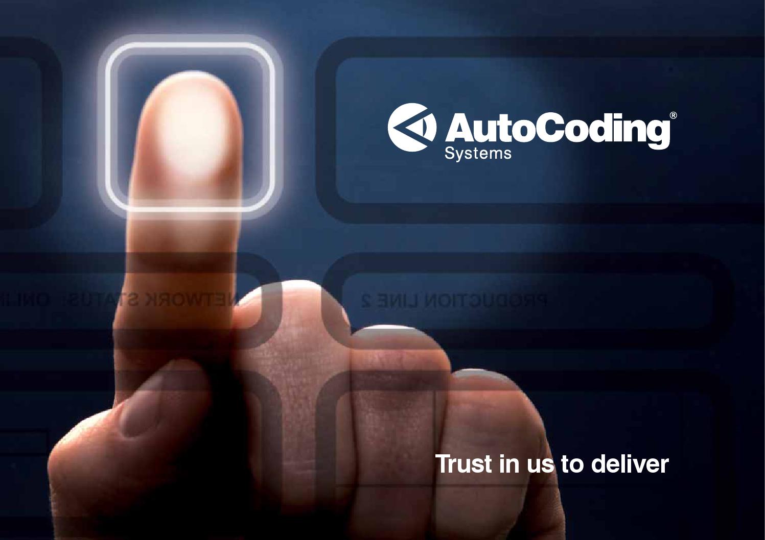 AutoCoding Systems - Brochure by Jet Digital Media Ltd - Issuu