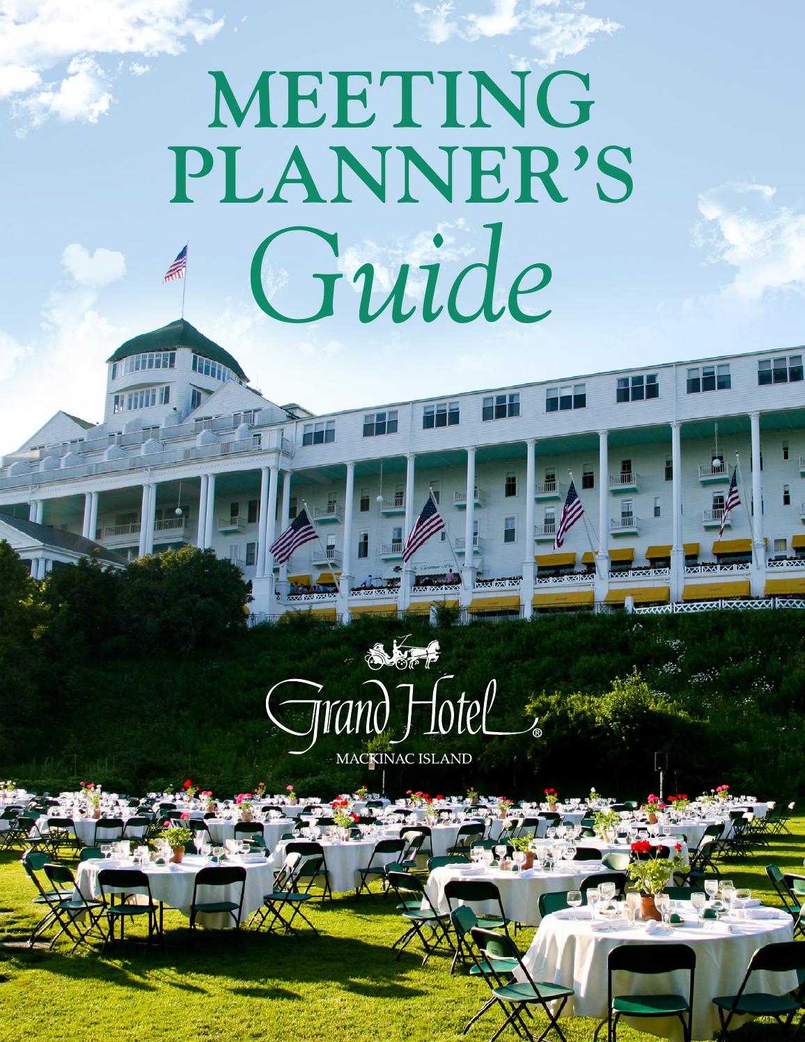 Grand Hotel Meeting Planner Guide by Mitchell Graphics - Issuu