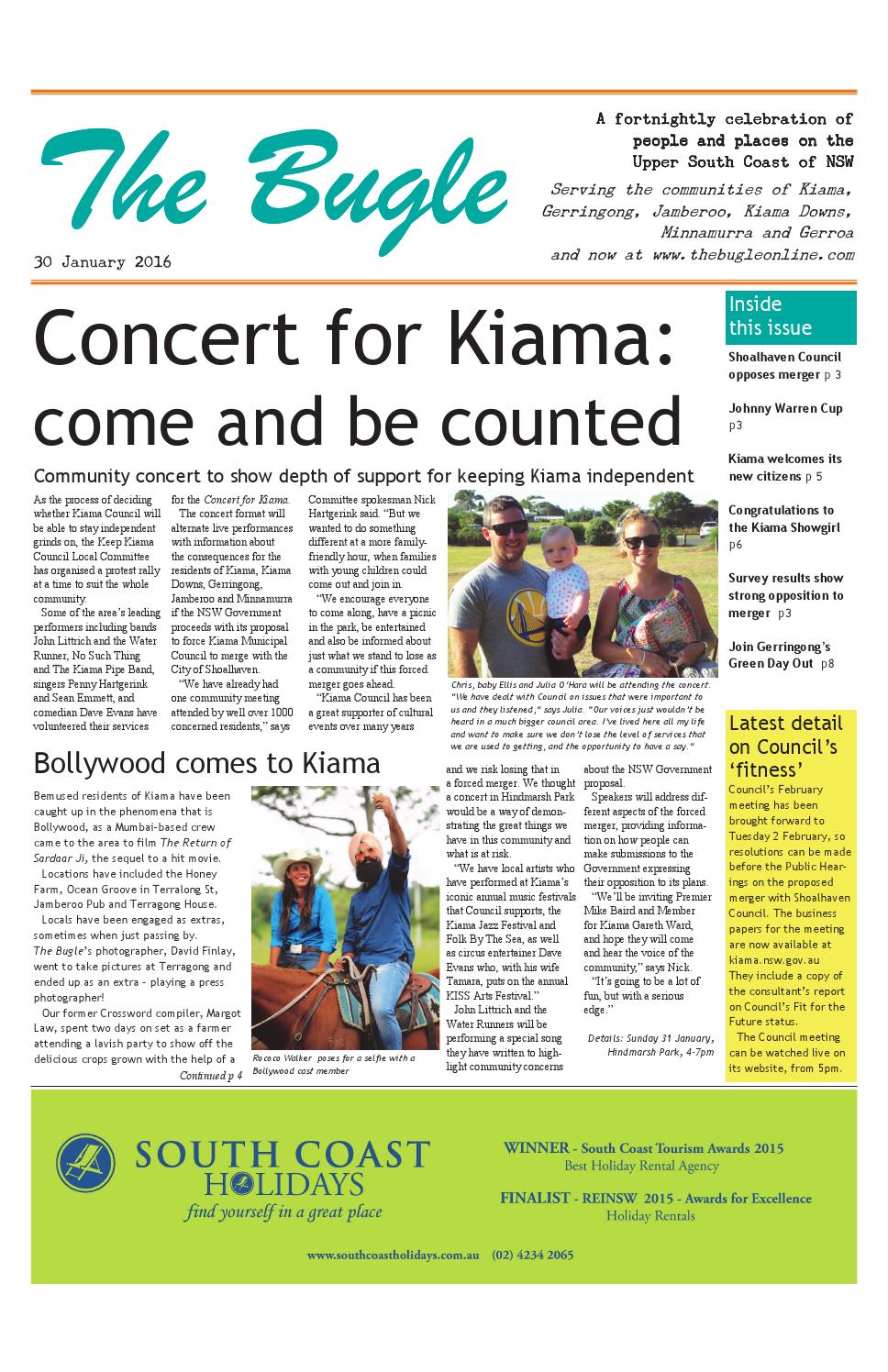 The Bugle January 27 2016 by The Bugle Newspaper - Issuu