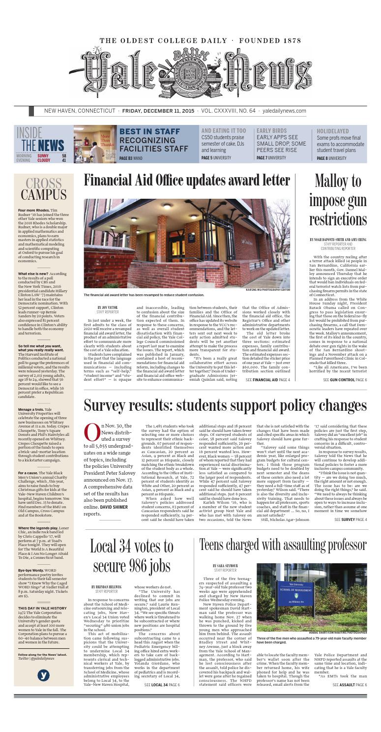 Today's Paper by Yale Daily News - Issuu