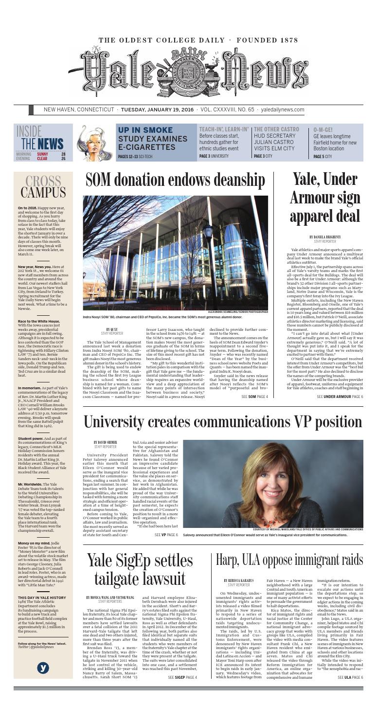Today's Paper by Yale Daily News - Issuu