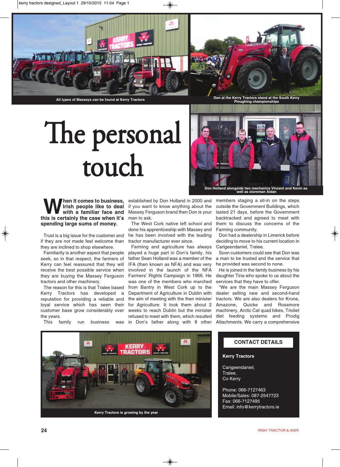 Irish Tractor November 2015 by Lynn Group Media - Issuu